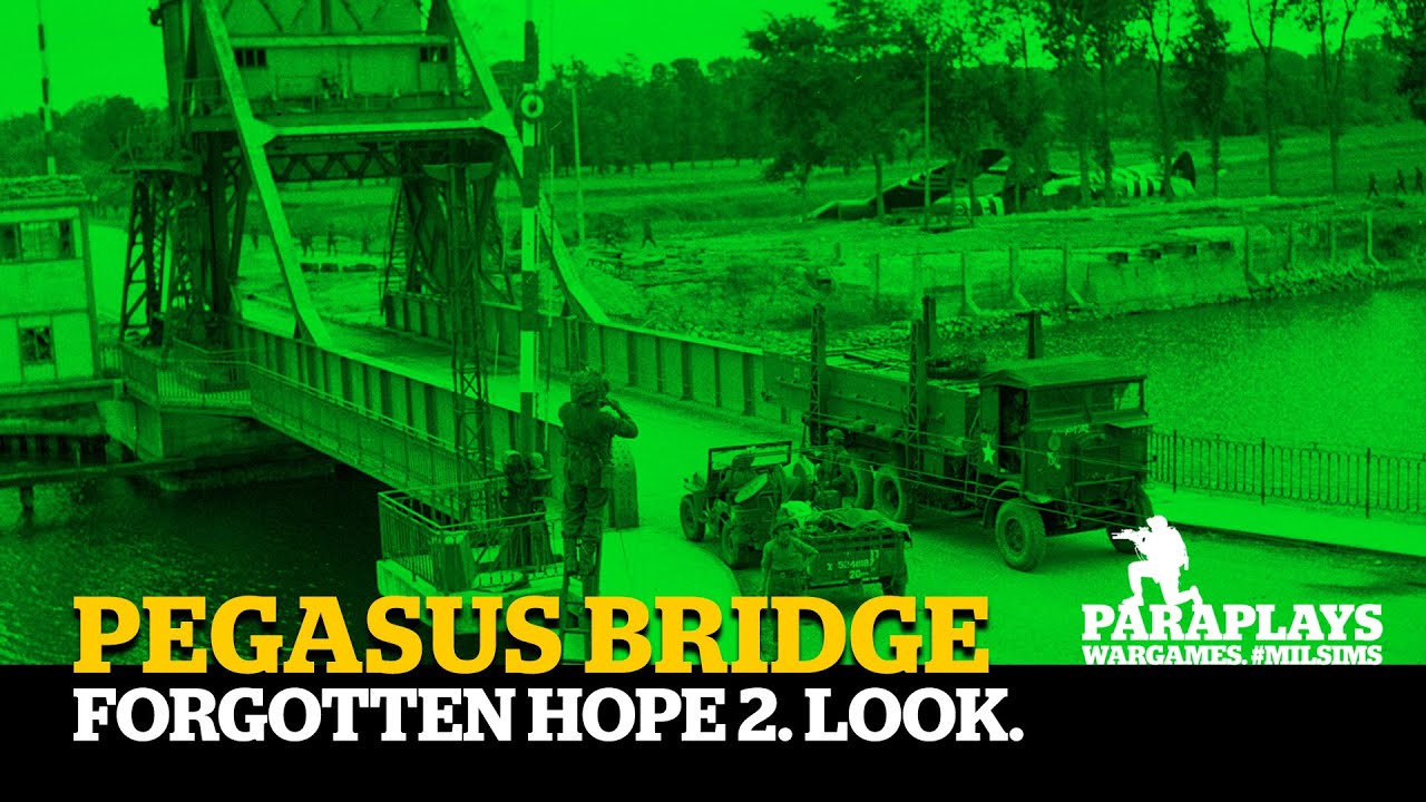 Forgotten Hope 2 WW2 Pegasus Bridge - Look around. - YouTube
