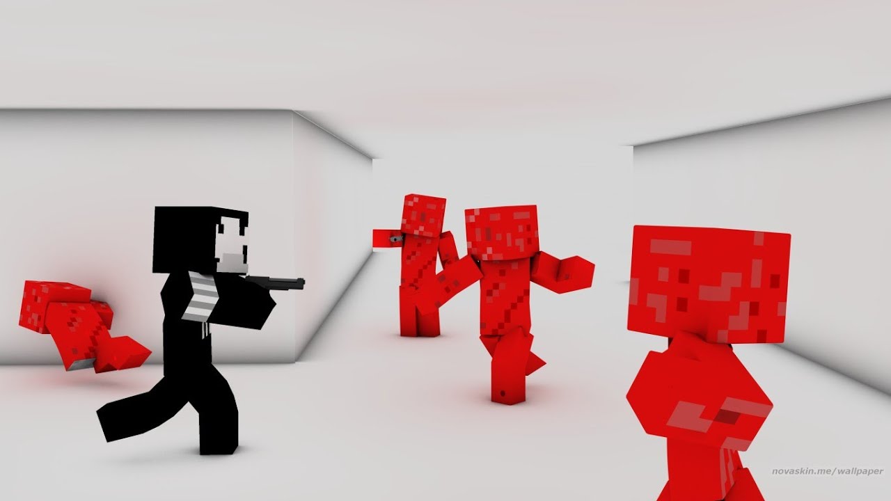 Minecraft: Matrix Recreated (time stop mod) - YouTube