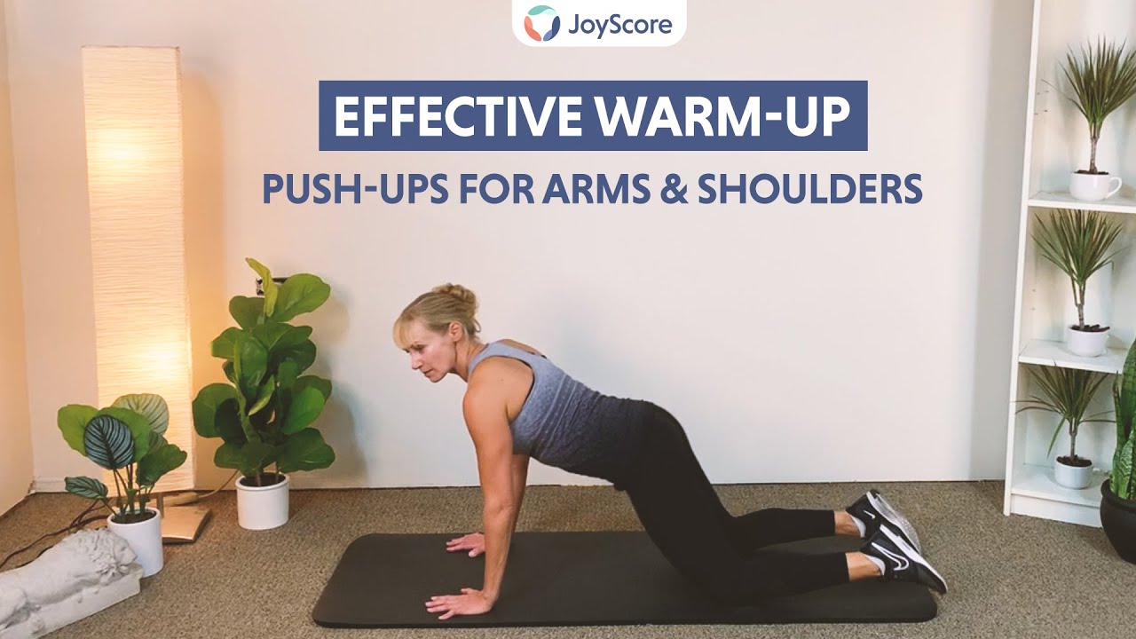 Pre-Workout Power: Energize Your Arms & Shoulders with Push-Up Warm-Up ...