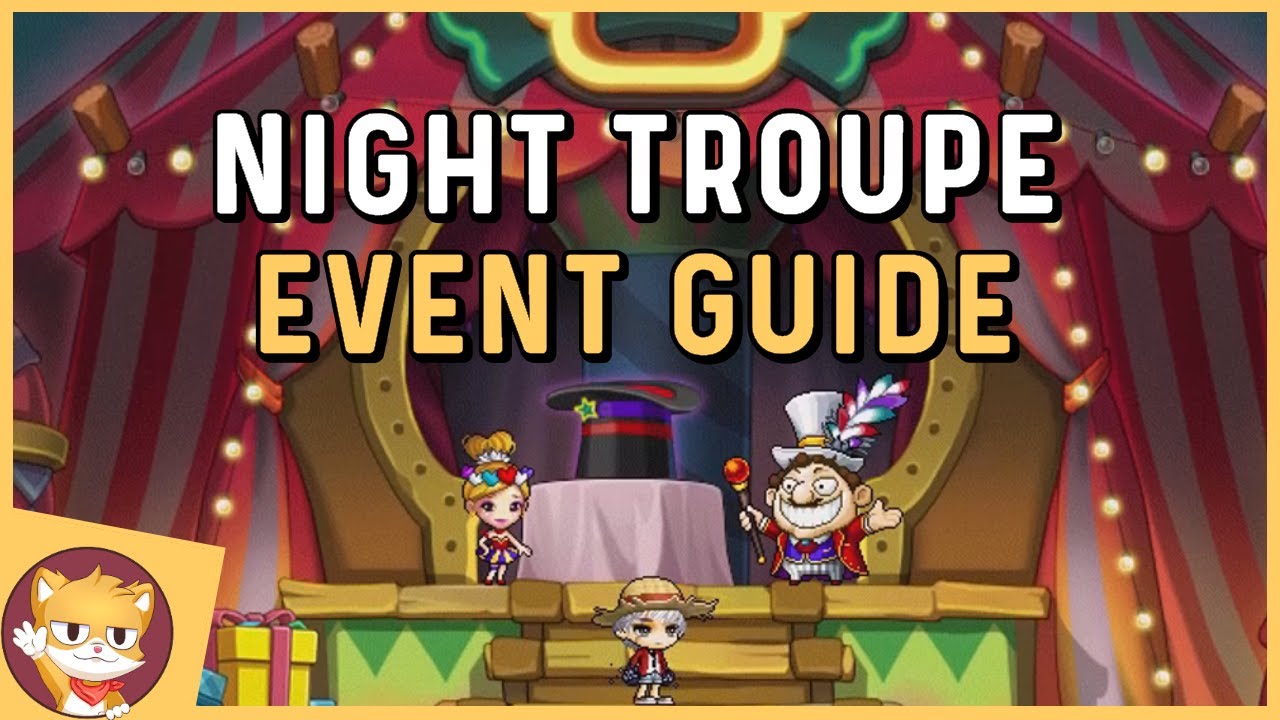 Henesys Night Troupe Event Guide | MapleStory GMS 2021 - YouTube