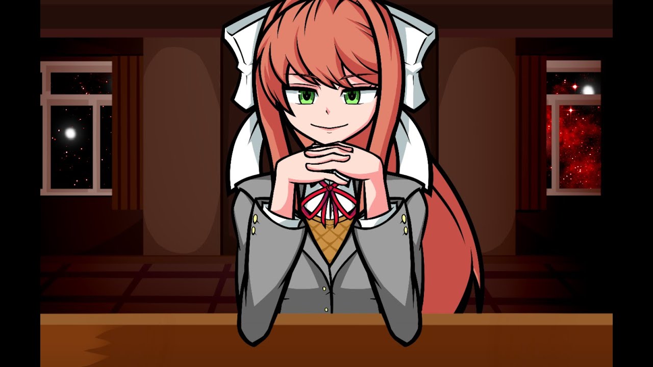 Epiphany -Cutscene | FNF MOD | (Doki Doki Forever) - YouTube