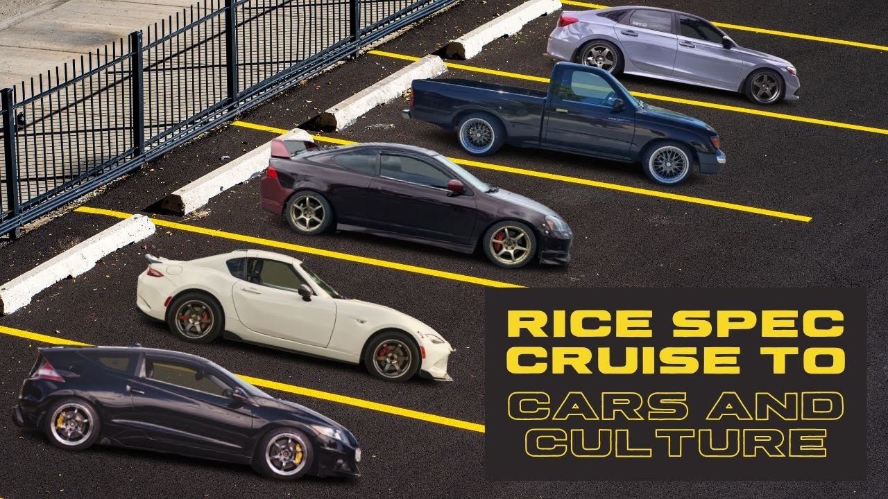 Rice Spec Cruise to Cars and Culture - YouTube