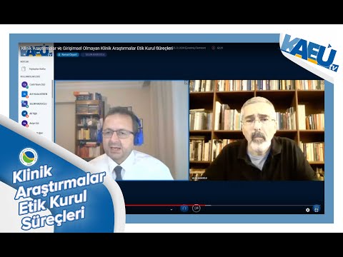 KAEÜ  |  Klinik Araştırmalar ve Girişimsel Olmayan Klinik Araştırmalar Etik Kurul Süreçleri