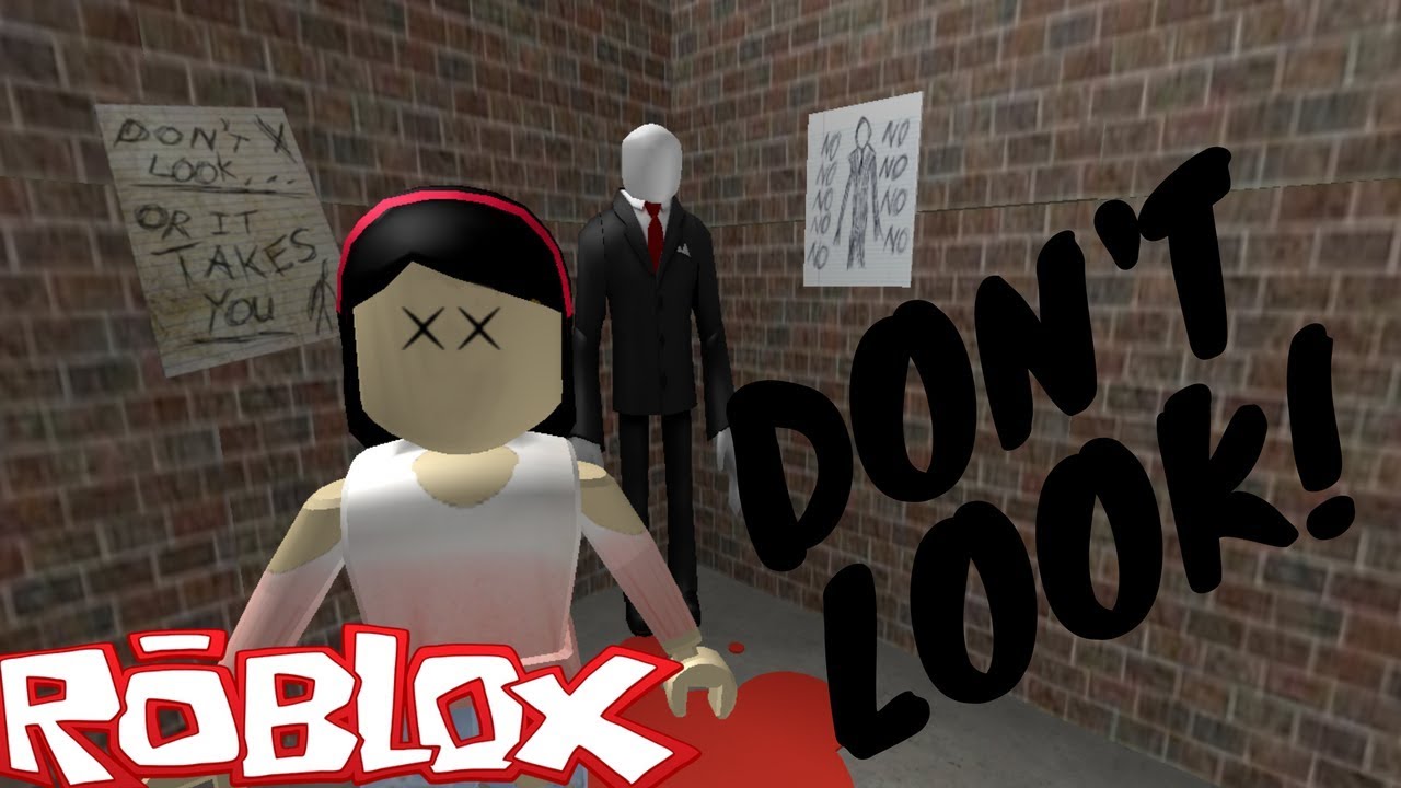 Stop It Slender Roblox Slenderman Halloween Youtube