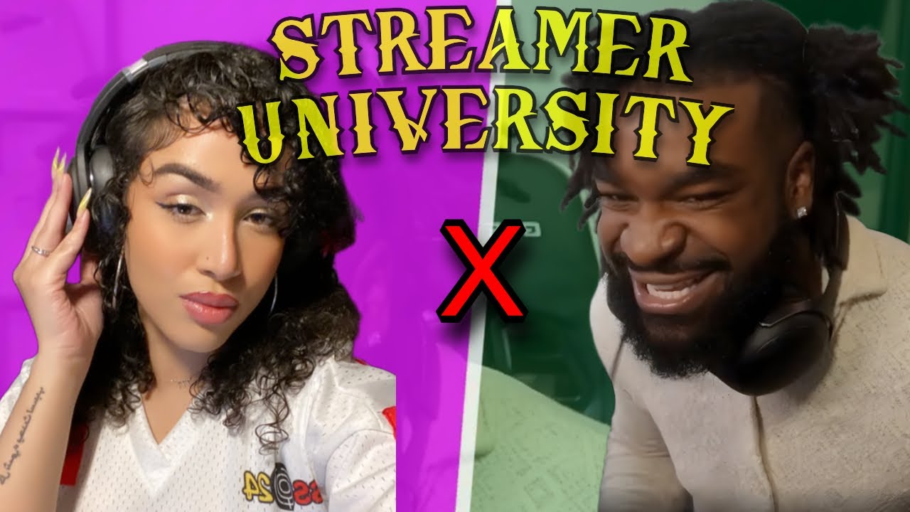 We both got in... | FULL STREAMERS UNIVERSITY REACTION | 5/16/25 - YouTube