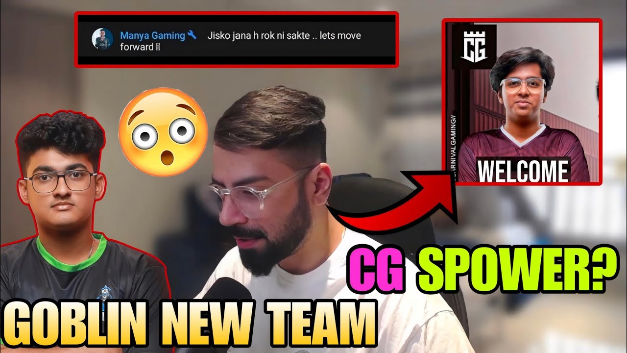 Spower joining CG ? | Goblin New team 🧐| Why spower leaving soul - YouTube