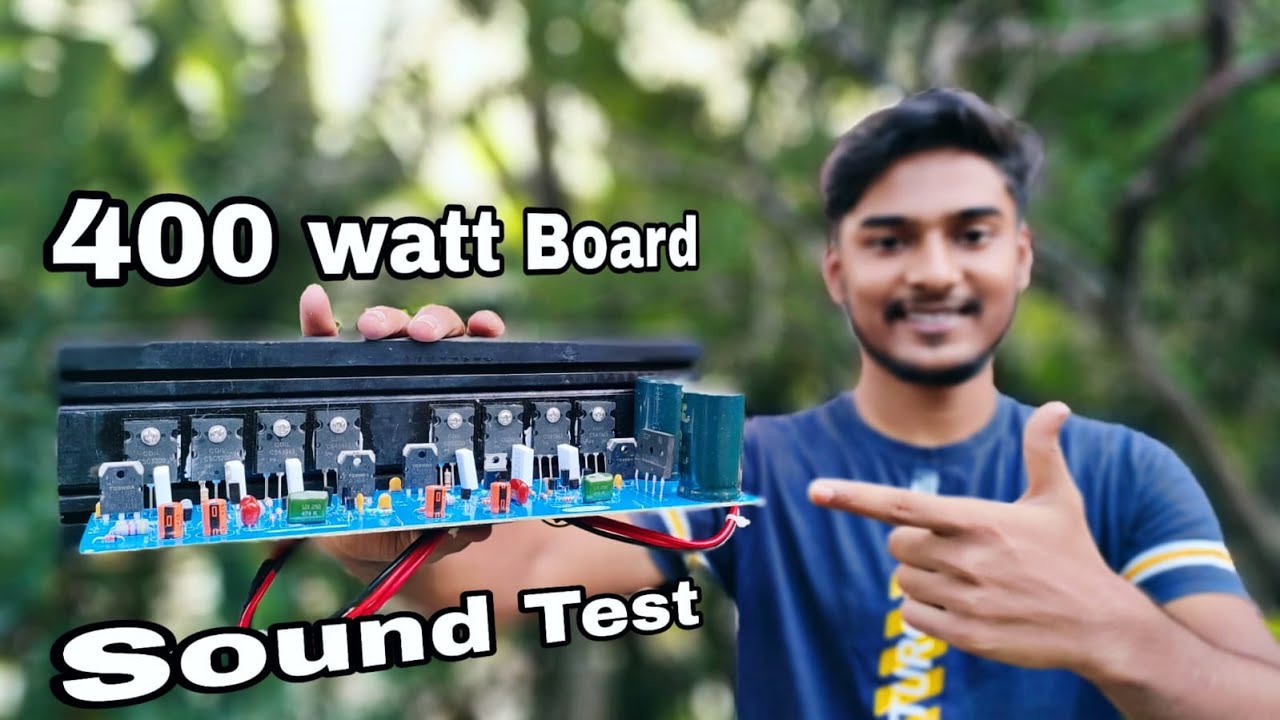 400 WATT STERIO . OMG.... BEST POWERFULL BOARD #400 | #S.I.T SOUND ...