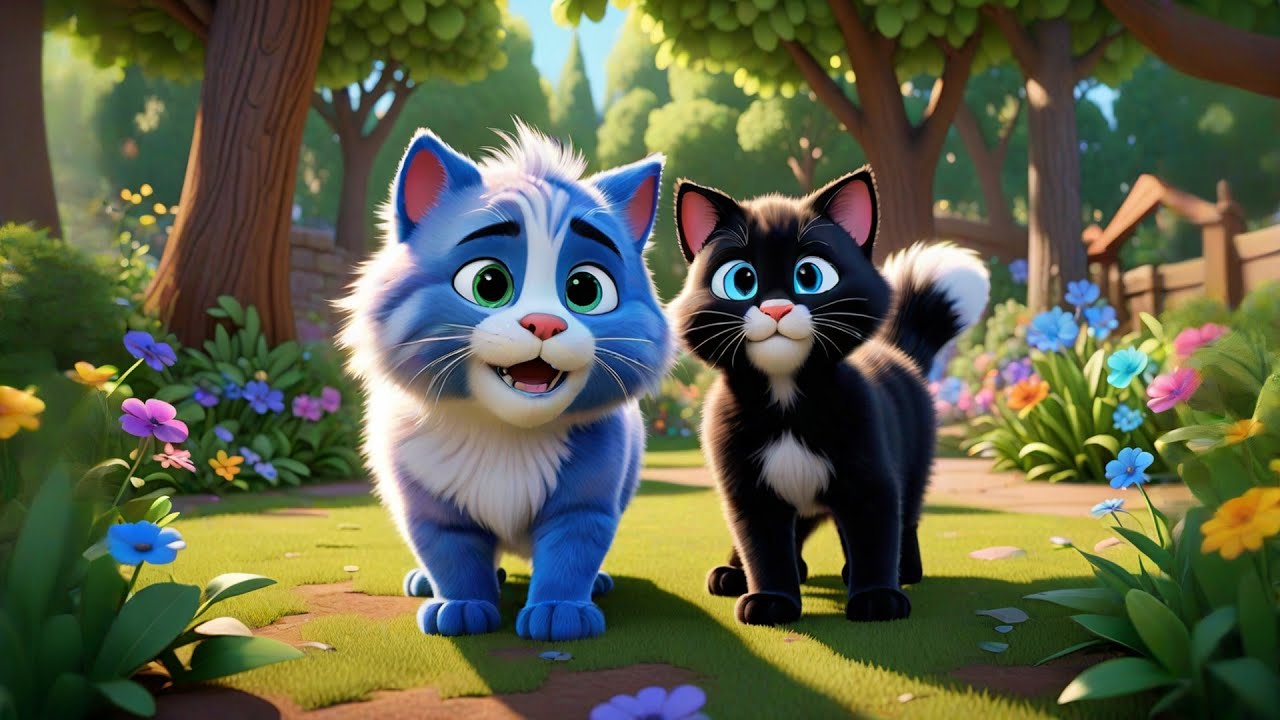 Three Curious Cats Peek and Pounce | Fun Counting Song for Kids ...