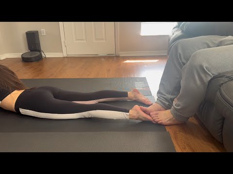 Petite Yoga Girl Natasha Ty Gets Foot Massage From Rich | Soles Footsies | Asian feet