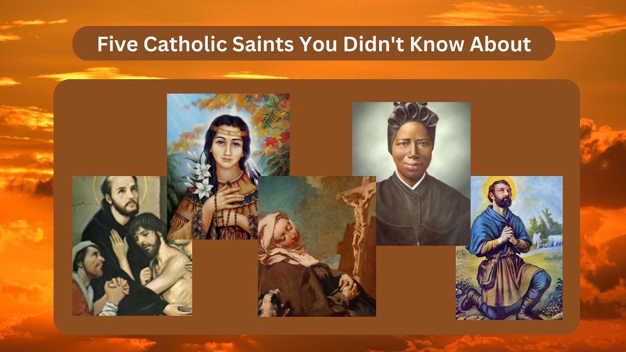 Five Catholic Saints You Didn't Know 🙏 ️ - YouTube