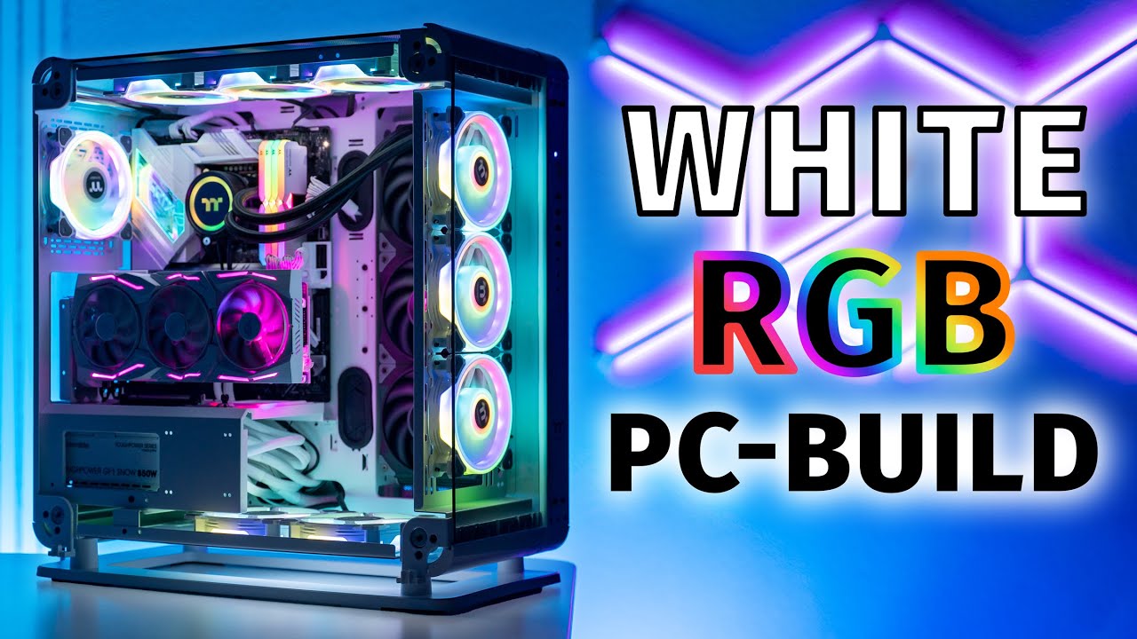 White RGB Gaming-PC: Der 3000€ Thermaltake Snow-Build (mit Verlosung ...