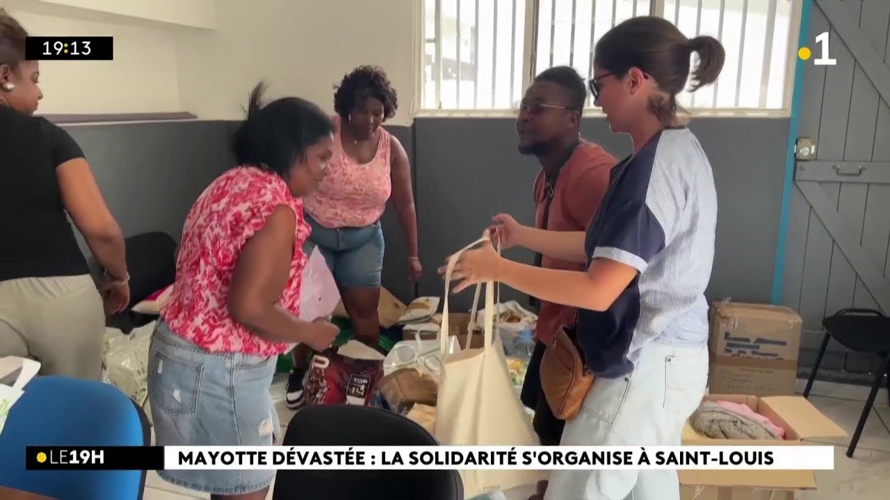 Les CCAS de La Réunion se mettent en ordre de marche, comme à Saint-Louis. - YouTube