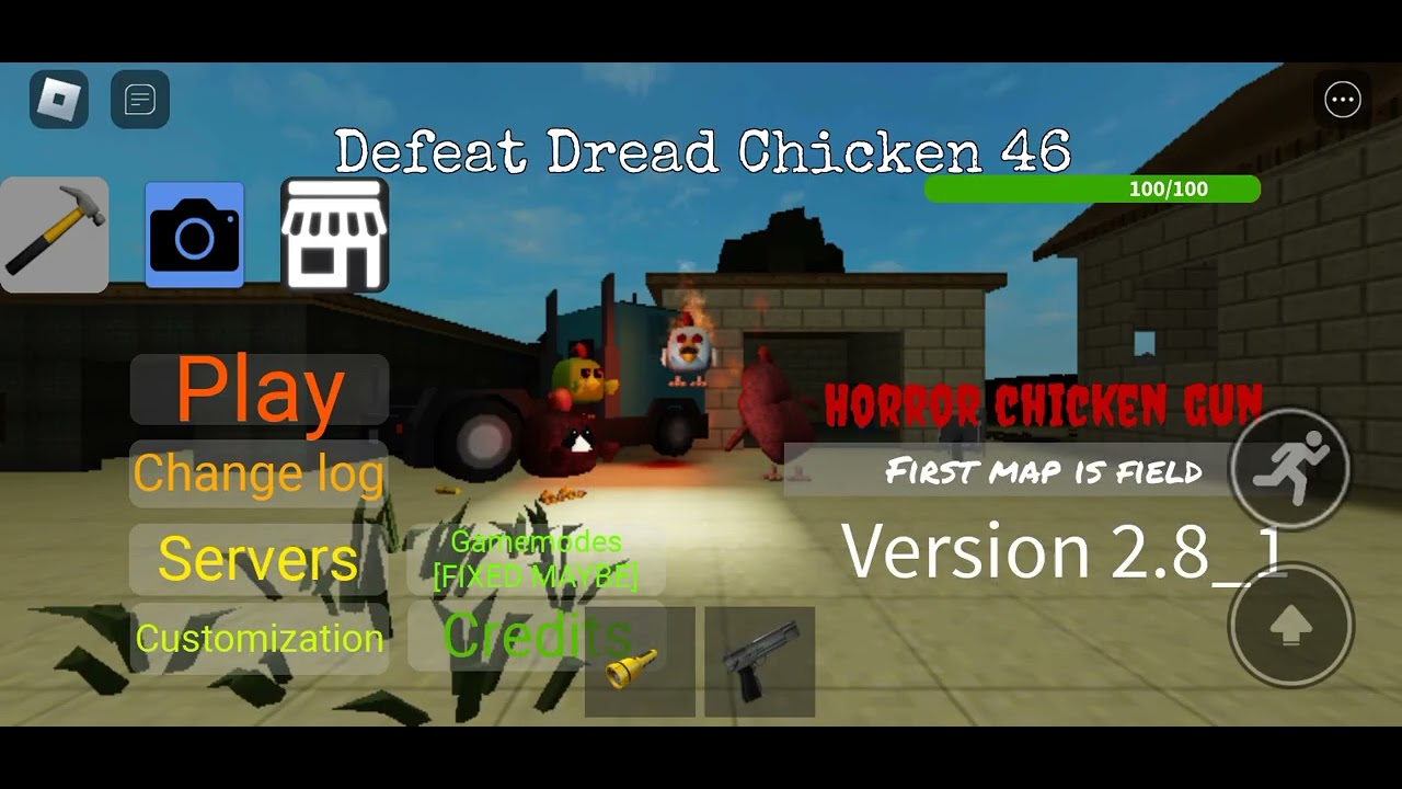 Chicken Gun Horror Has Updated!?!?! - YouTube