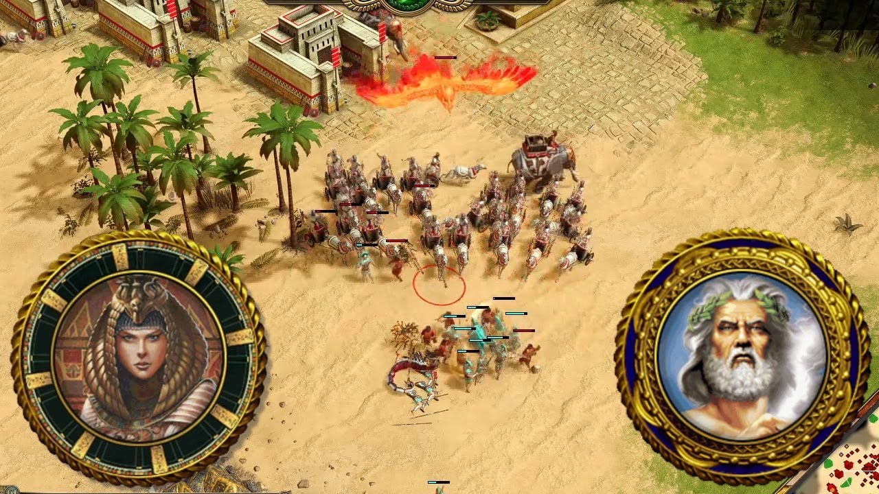 Isis vs Zeus | Age of Mythology Retold - YouTube