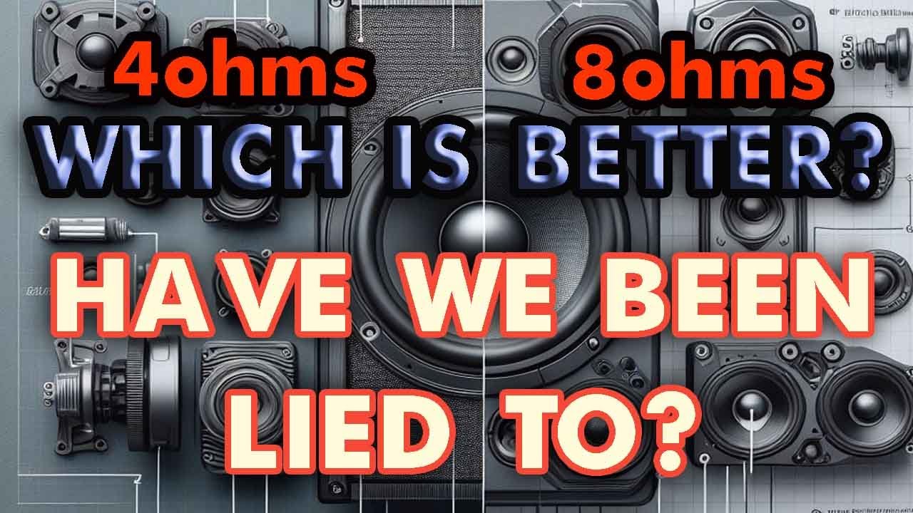 4 ohm vs 8 ohm speakers which is better? - YouTube