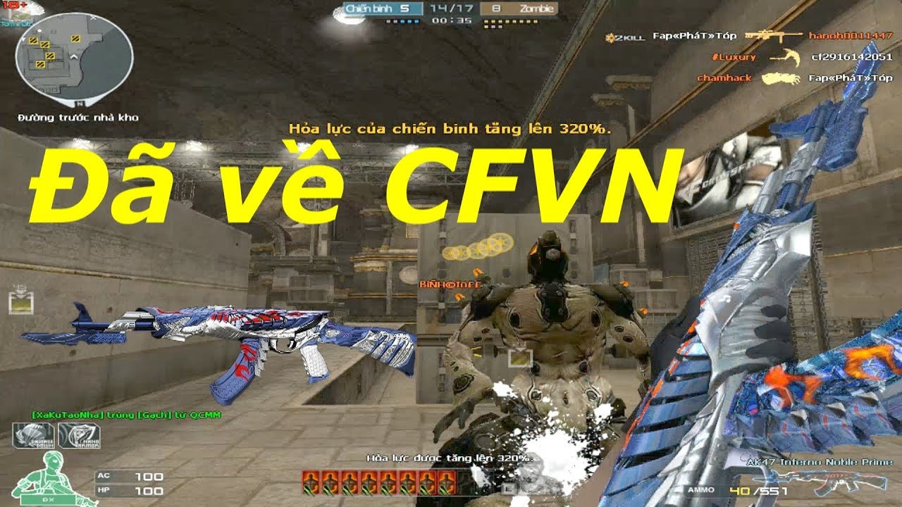 [ Bình Luận CF ] AK47-Inferno Noble Prime - Tiền Zombie v4 - YouTube