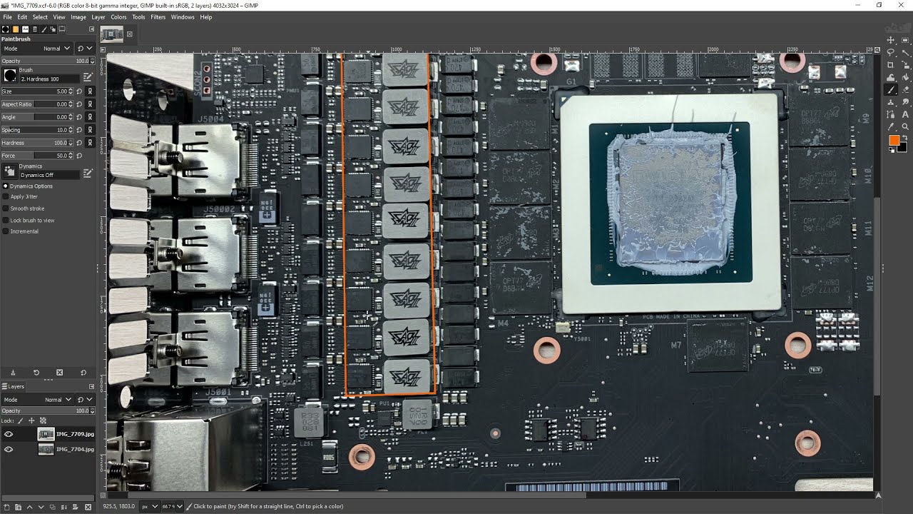 GPU PCB Breakdown: RTX 3080 Strix // The best RTX 3080 PCB there is ...