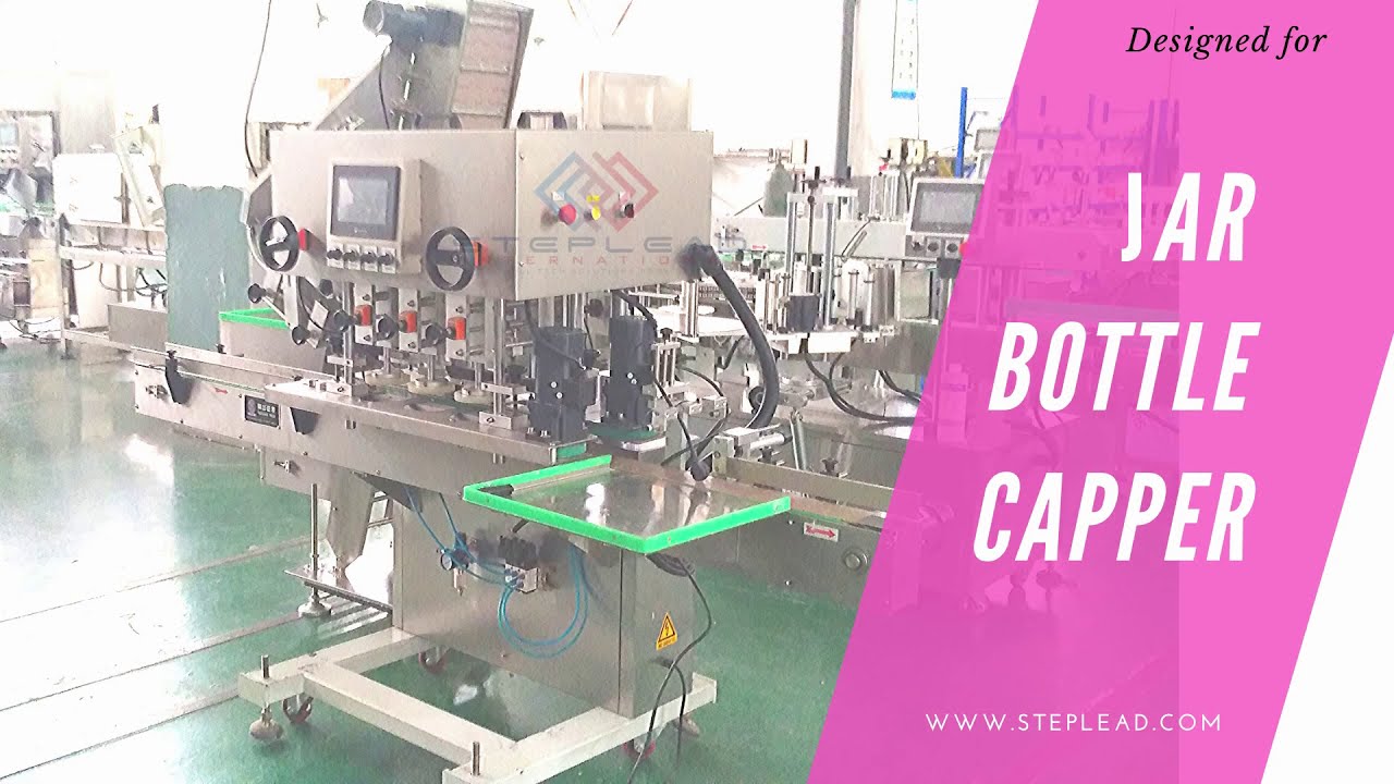 Bottle capping machine, bottle capper, In-Line Belt Capper 2019 - YouTube