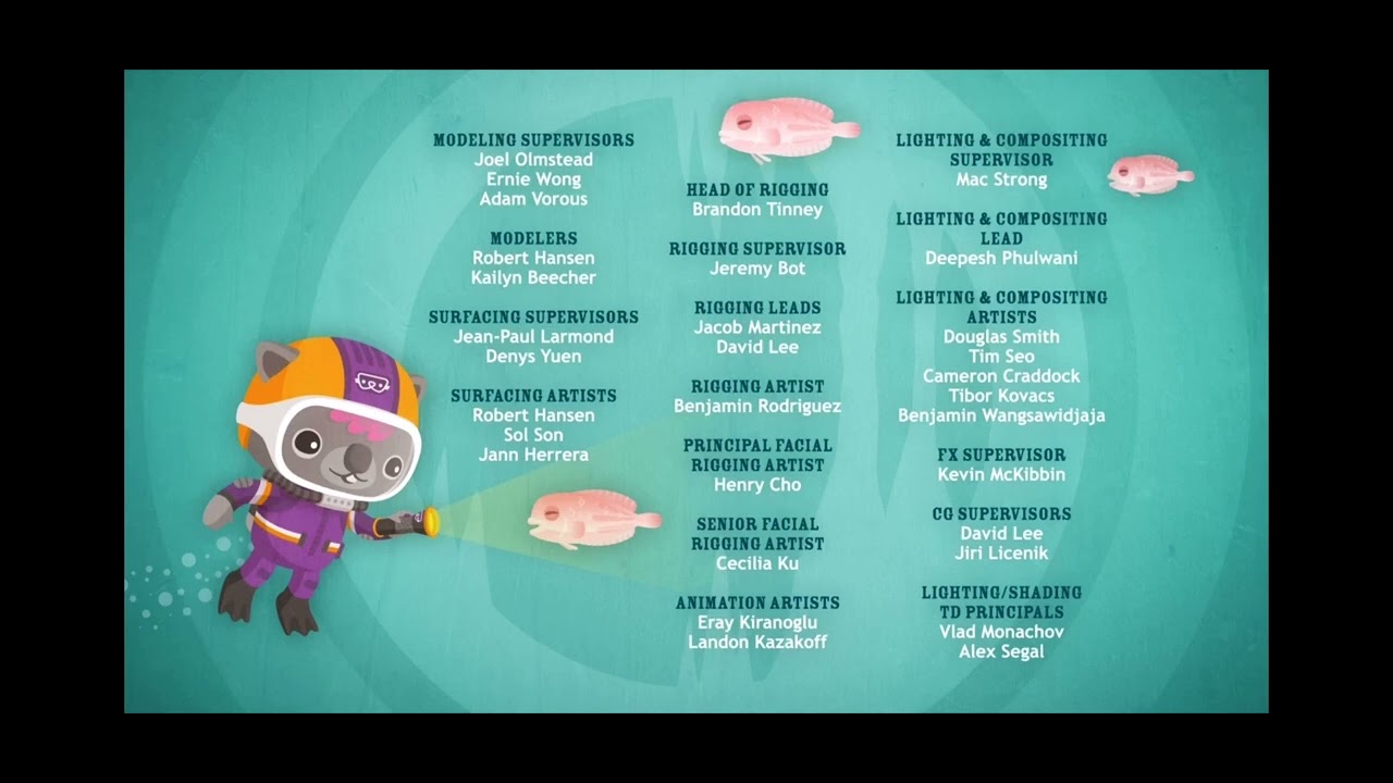 Octonauts: The Caves of Sac Actun End Credits - YouTube