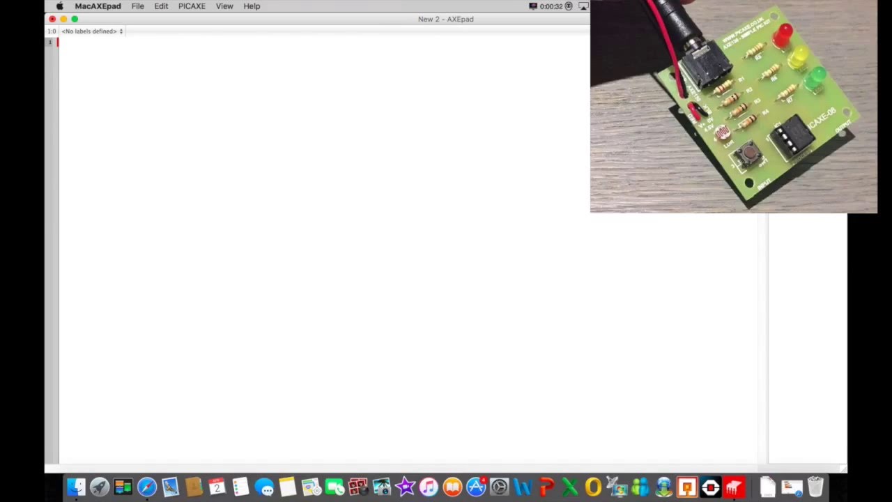 Teaching with PICAXE episode 1 - AXEPad software walk around - YouTube