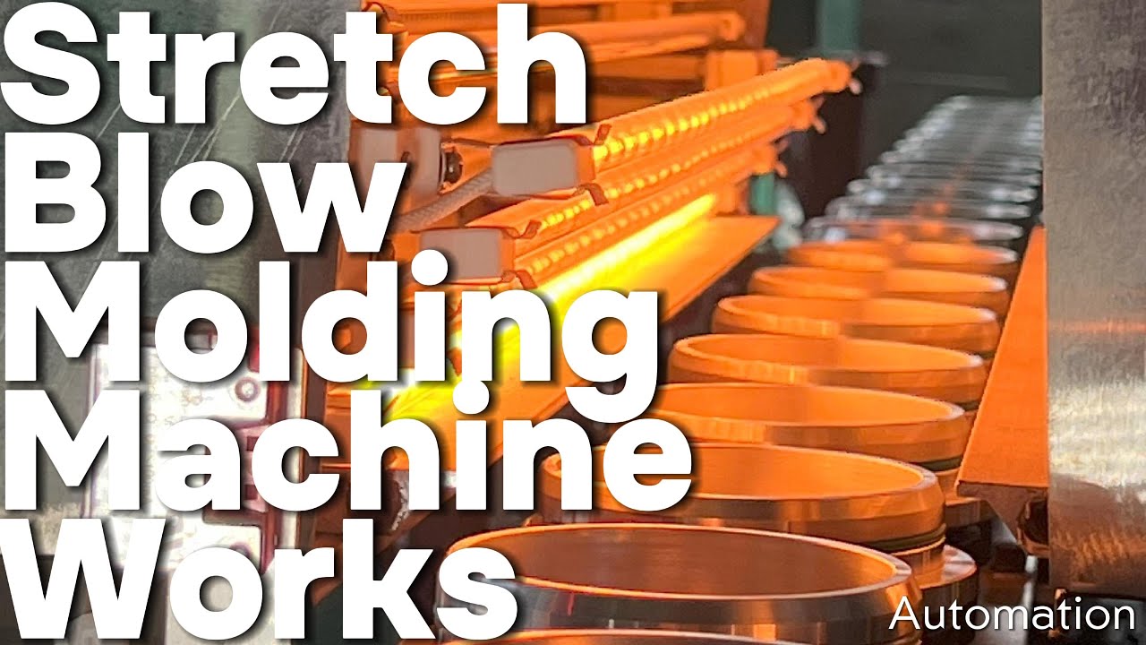 From Pellets to Perfection: 4K Slow-Mo of Stretch Blow Molding - YouTube