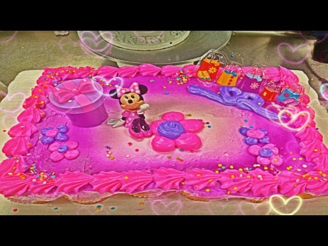 Minnie Mouse Birthday Cakes Walmart