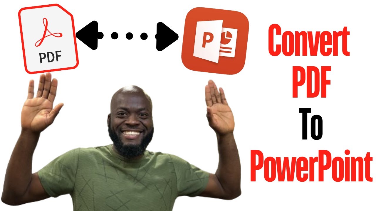 How to Convert PDF to PowerPoint & Editable PowerPoint - YouTube