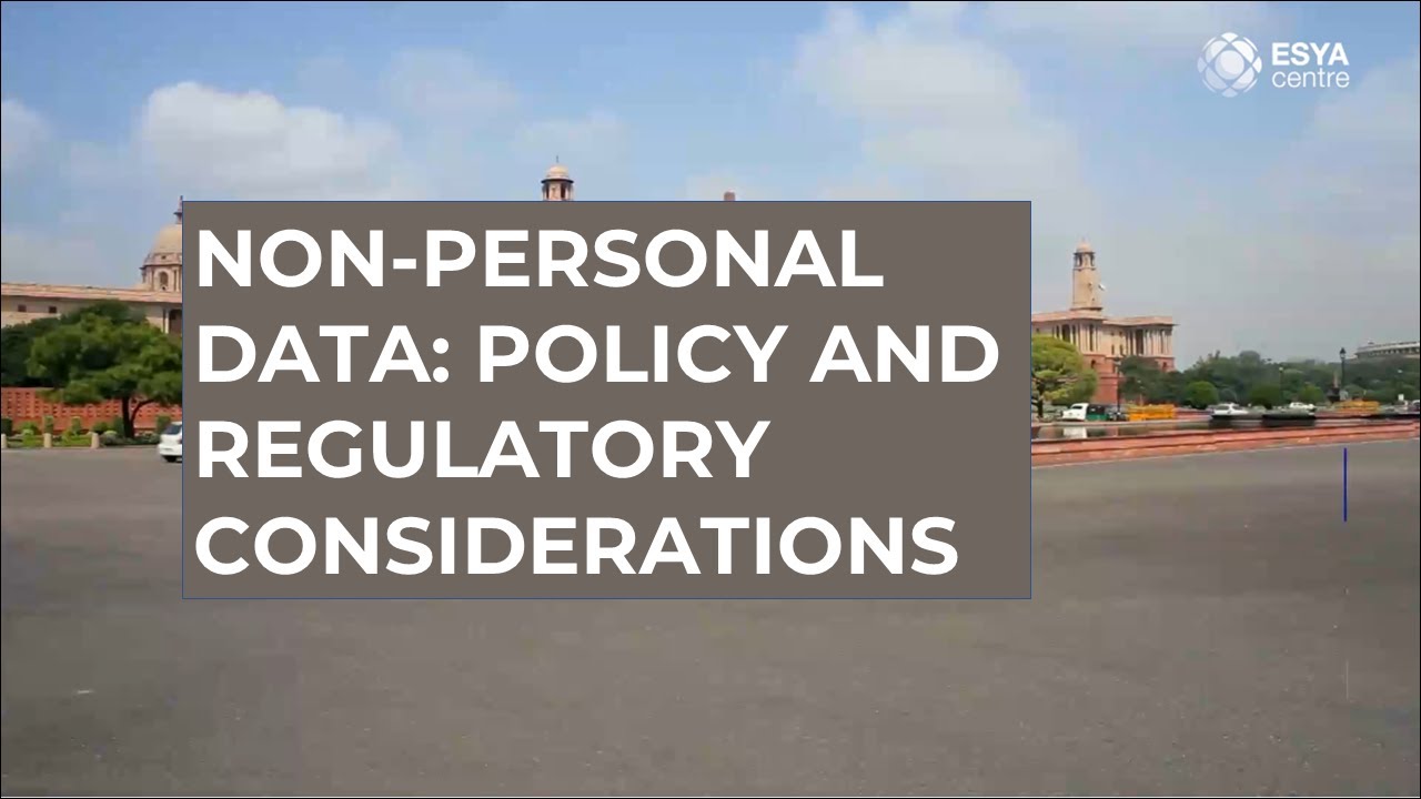 Non-Personal Data: Policy and Regulatory Considerations | Decoded - YouTube