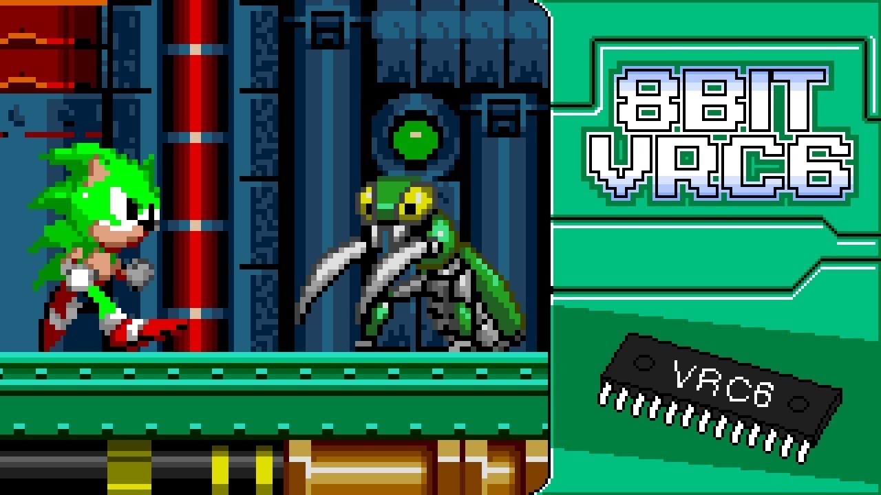 Metropolis Zone - Sonic 2 [8-Bit, VRC6] | 소닉2 - 메트로폴리스 존 [8비트] - YouTube