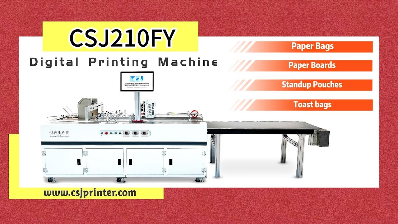 CSJ210FY Automatic Single Sheets Digital One Pass Printing Machine ...