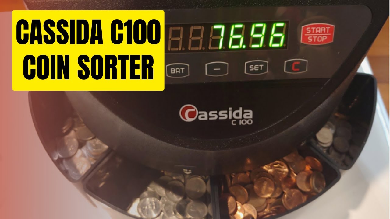 Cassida C100 Electronic Coin Sorter/Counter Review - YouTube
