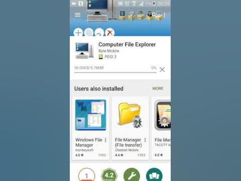 How to create Computer file explorer on android app - YouTube