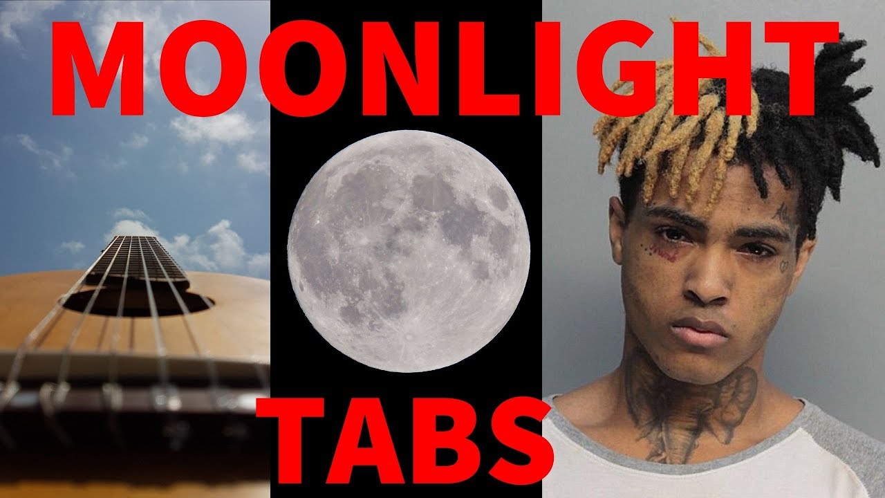 Guitarlele Tutorial Xxxtentacion Moonlight Youtube