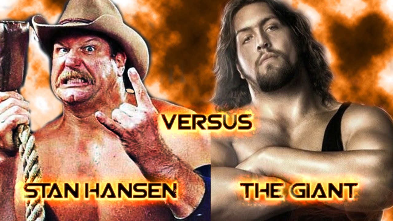 WCW VS WWF AT JAPAN SIMS - Stan Hansen vs The Giant - YouTube