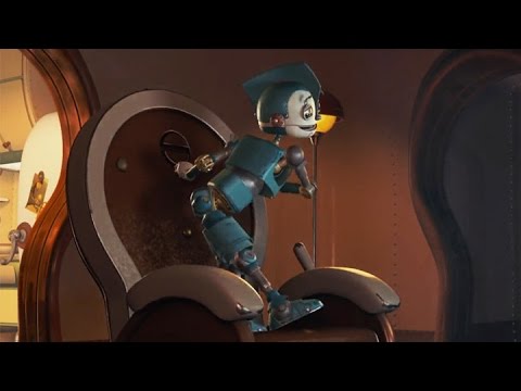 (Slow Motion) Rodney dancing on a chair - "Robots" (2005) - YouTube