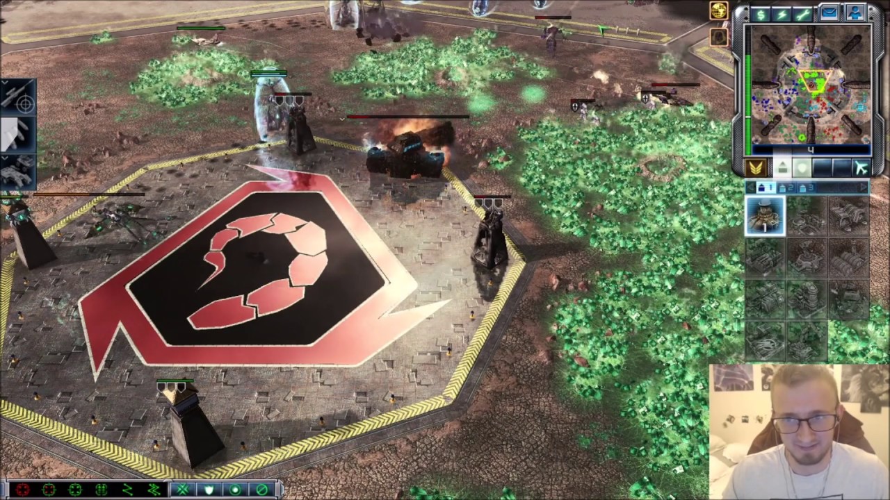 Command & Conquer 3: Kane's Wrath 4vs4 Zocom - YouTube