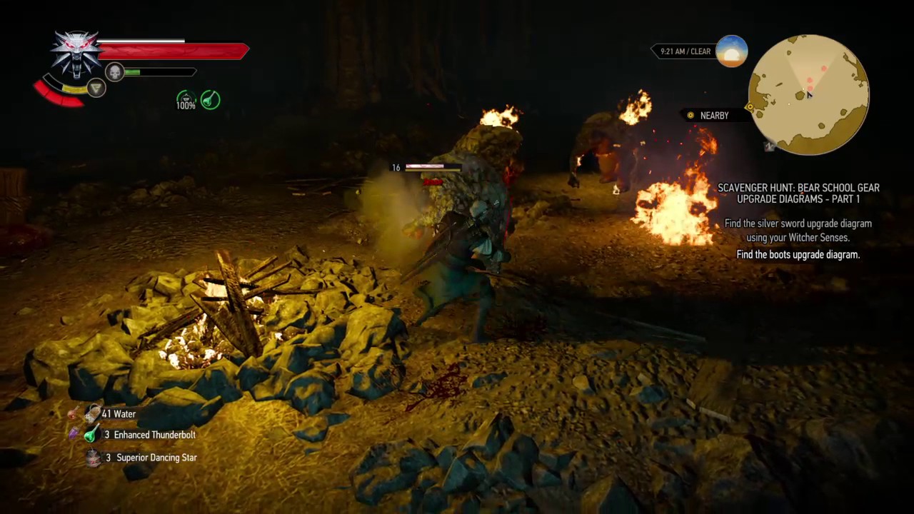 The Witcher 3: Gassy Trolls - YouTube