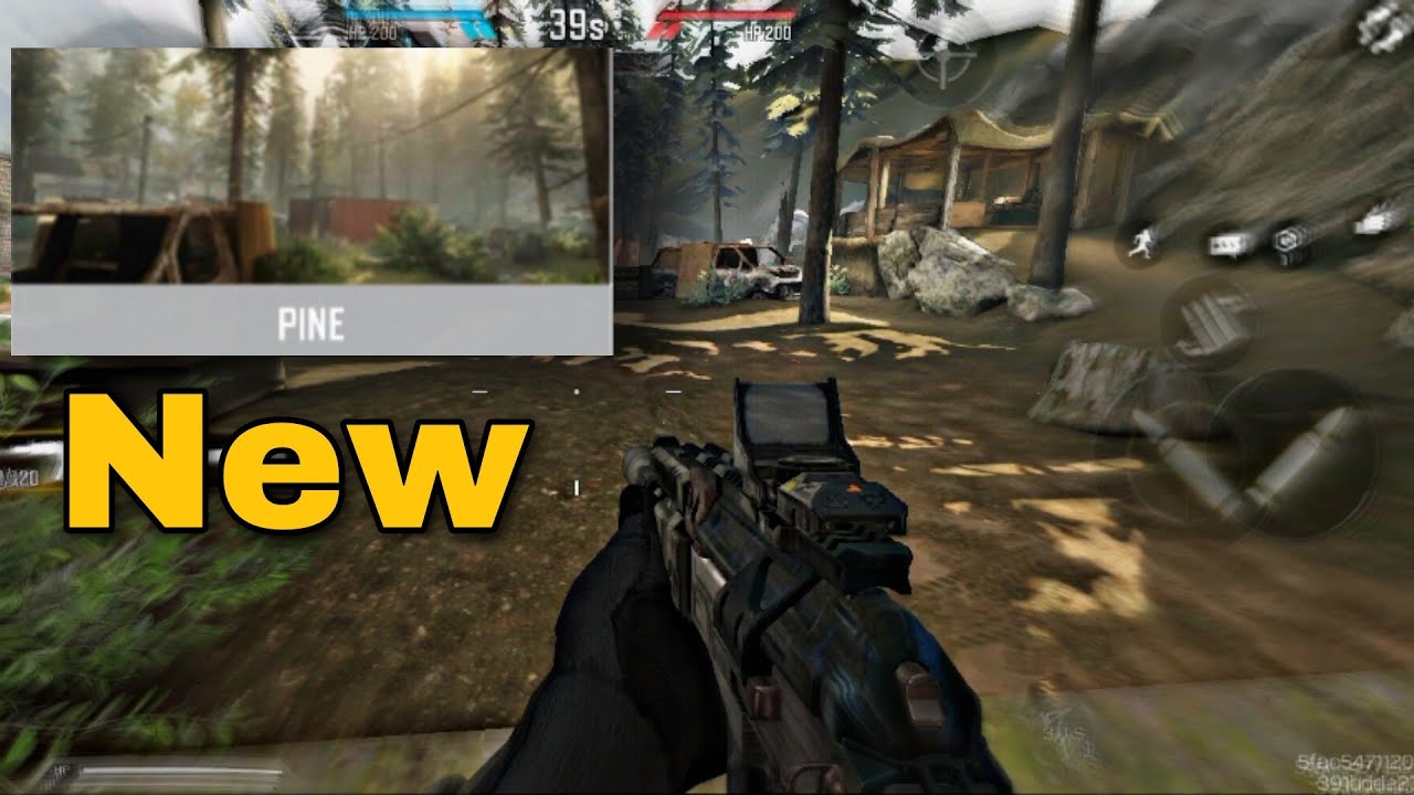 PINE map gameplay in call of duty mobile - YouTube