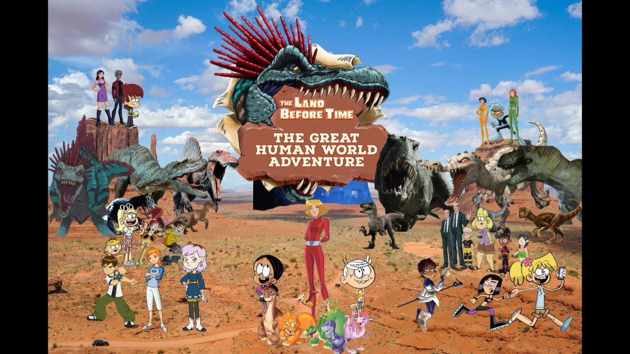 Characters and dinosaurs of The Land Before Time: The Great Human World ...