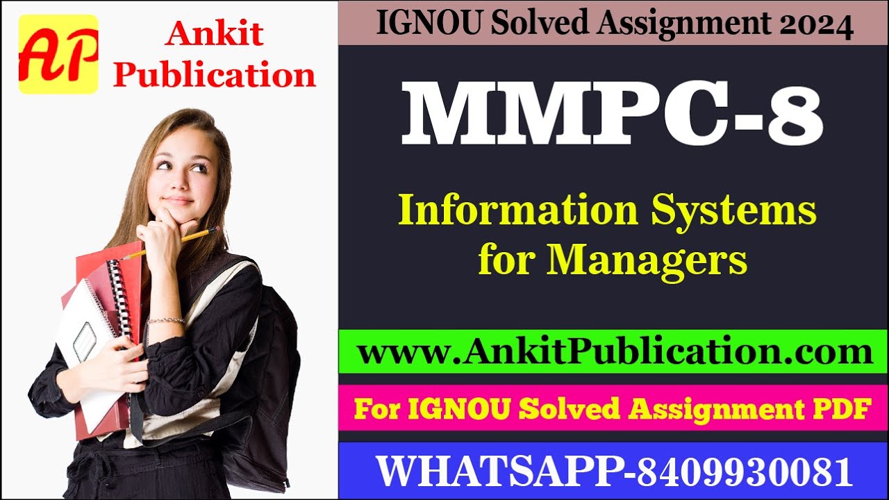 IGNOU MMPC-8 Solved Assignment 2024 for January 2024 and July 2024 ...