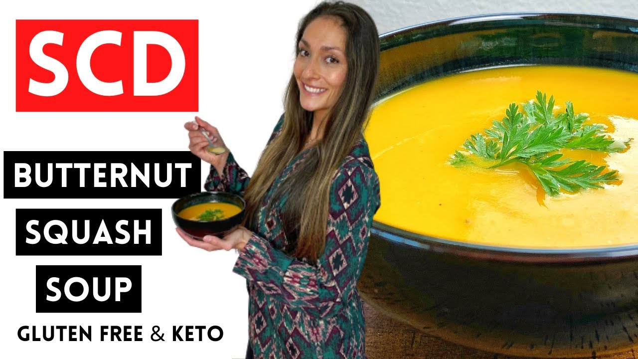 SCD BUTTERNUT SQUASH SOUP // Creamy, Hearty, Delicious & EASY to Help ...