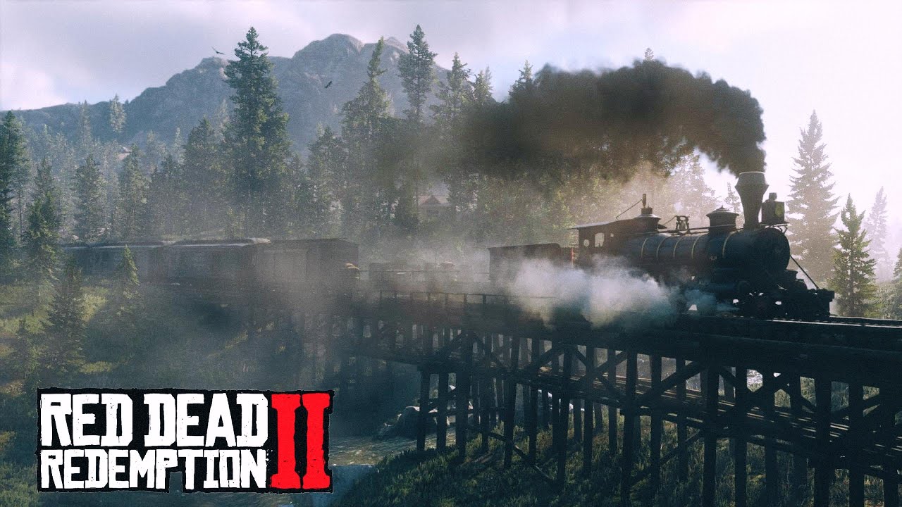 Red Dead Redemption 2 | Train Robbery Scene | Full Mission Gameplay ...