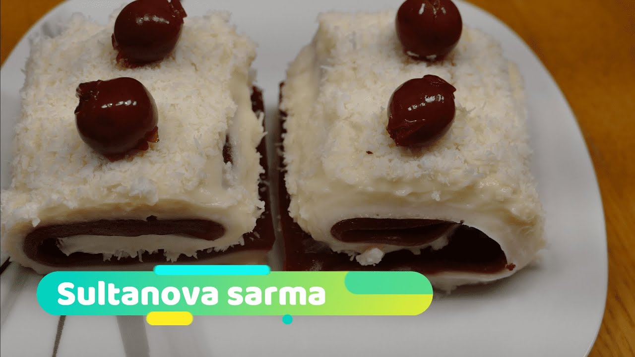 Fantasticno ukusan kolac/Sultanova sarma/Sultan's sweet rolls - YouTube