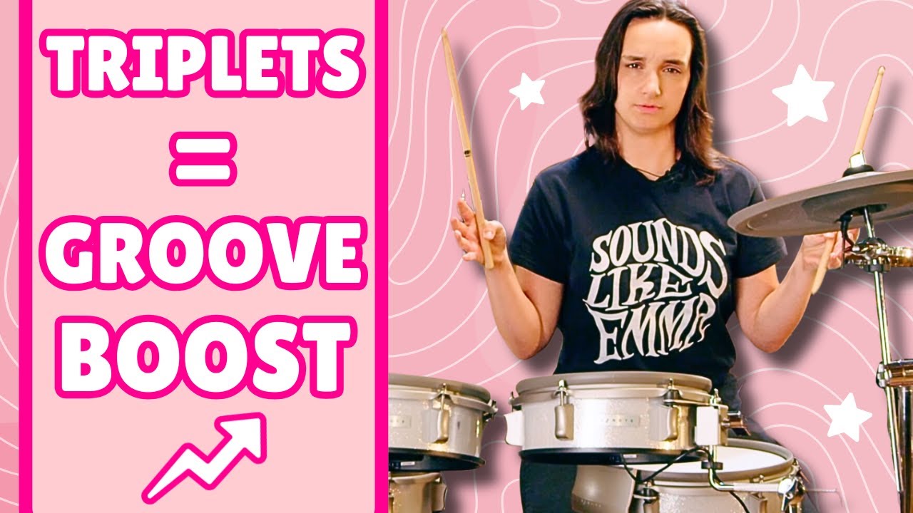 How to Add Triplets to Your Grooves | Level Up Your Drumming! 😎🥁 - YouTube