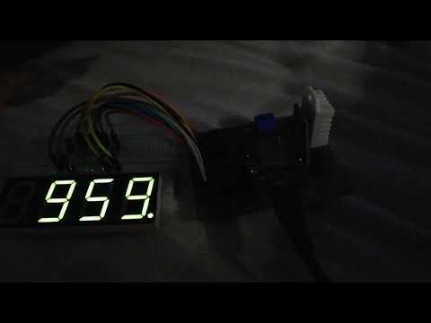 NTP clock on multiplexed 7-segment led display (2) - YouTube