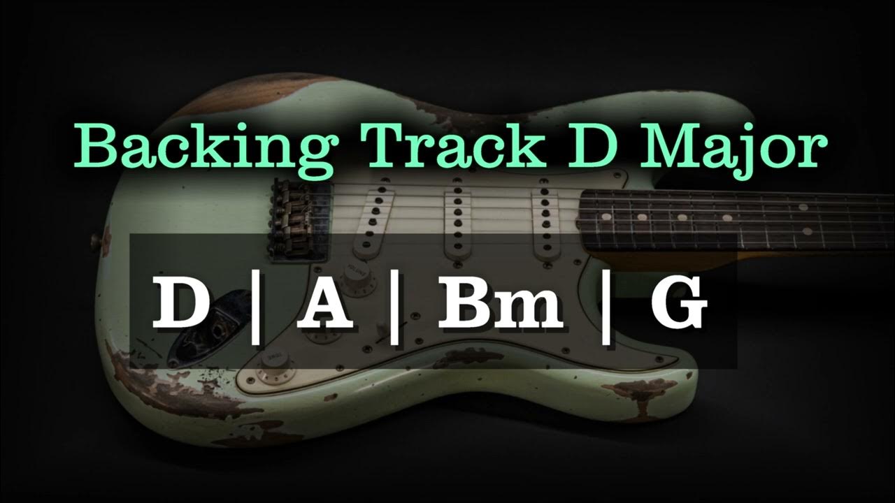 Rock Backing Track D Major | 100 BPM | Guitar Backing Track - YouTube