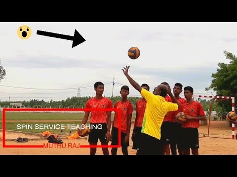 special training for volleyball floating service | spin serve technique ...