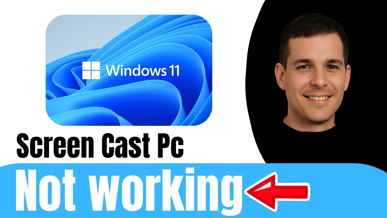How To Screen Cast Not Working In Windows 11 - YouTube