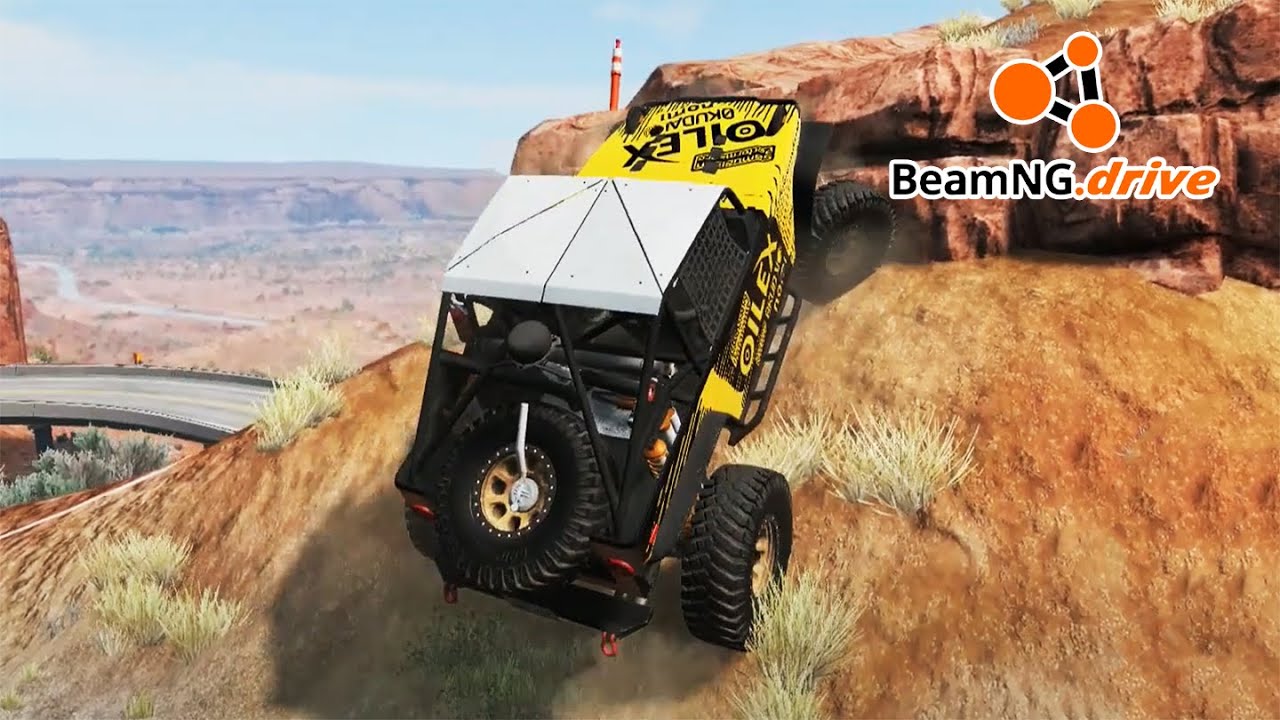Simulator | Offroad | Mountain Trail Will It Pass ??? 3 | BeamNG ...