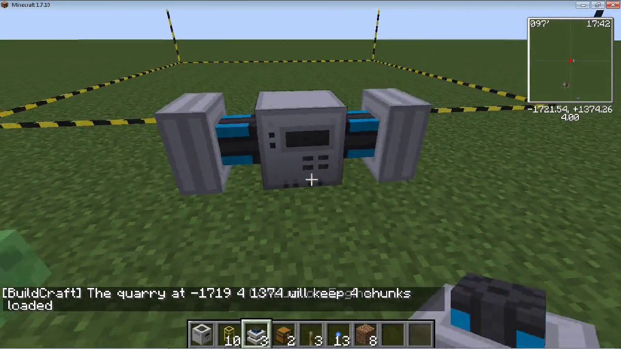 Minecraft tutorial quarry - YouTube